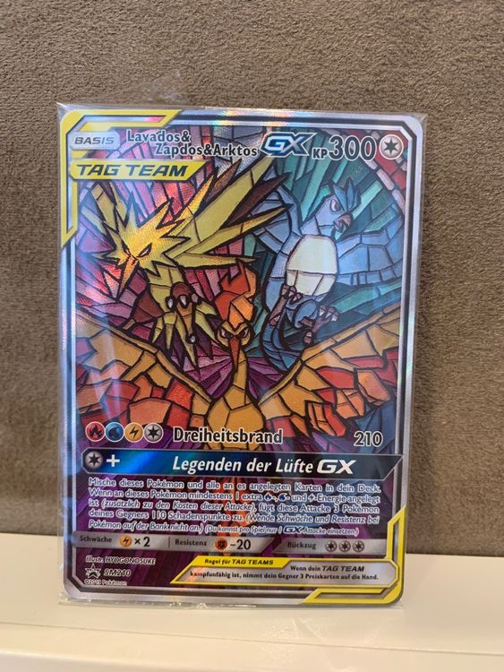 Promo Lavados, Zapdos & Arktos GX SM210 Sealed DE Pokemon | Kaufen auf ...
