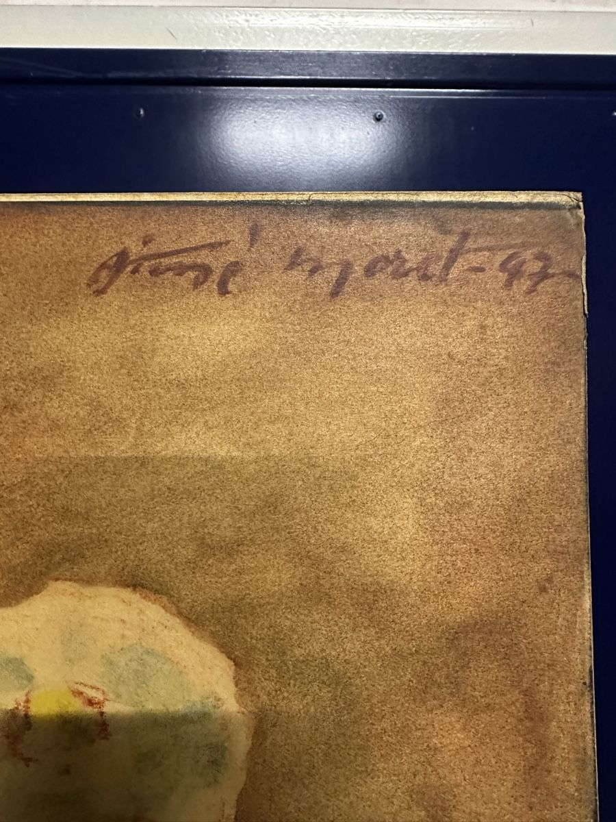 Nature Morte, aquarelle signée Aimè Moret. 1947. (D'occasion) à Genève ...