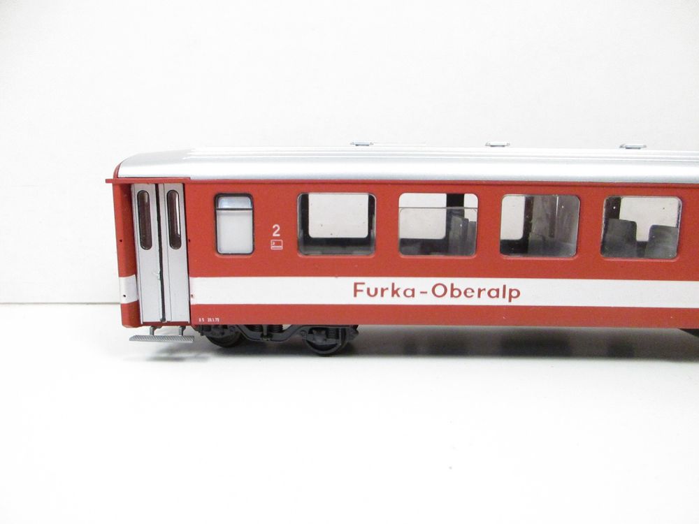 Bemo H0 3259 FO Personenwagen Furka-Oberalp 2. Klasse (Neu und originalverpackt) in Olten für ...