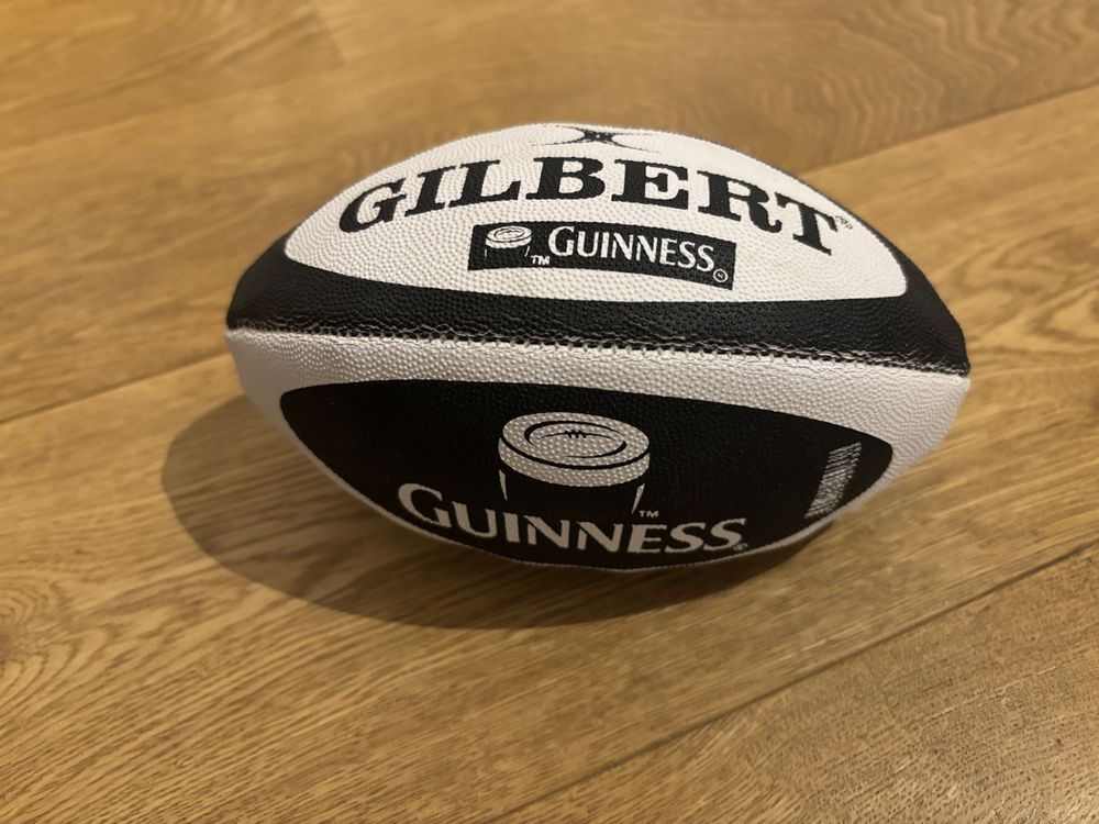 GILBERT Mini-Rugbyball Guinness Beer Bier Stressball Rugby (Gebraucht ...