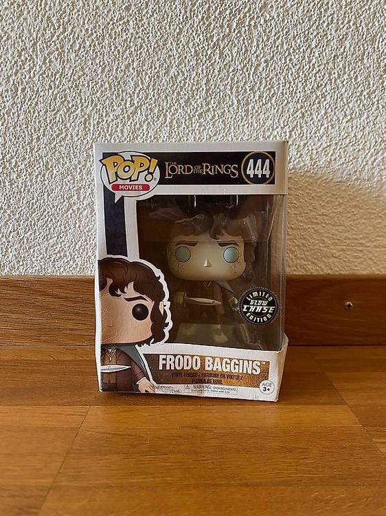 Funko Pop 444 Frodo Baggins Glow Chase Limited Edition Pop! (Gebraucht ...