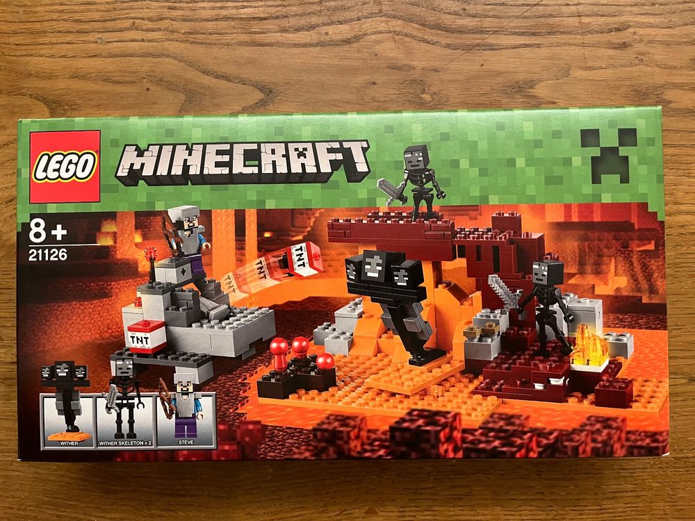 Lego 21126 Minecraft The Wither Rare Set Neu Ab1 Kaufen Auf Ricardo