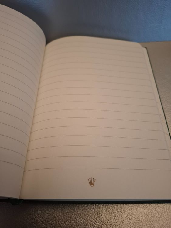 Bloc-notes de luxe ROLEX A5–Édition exclusive– Neuf + Boite (Neuf avec ...