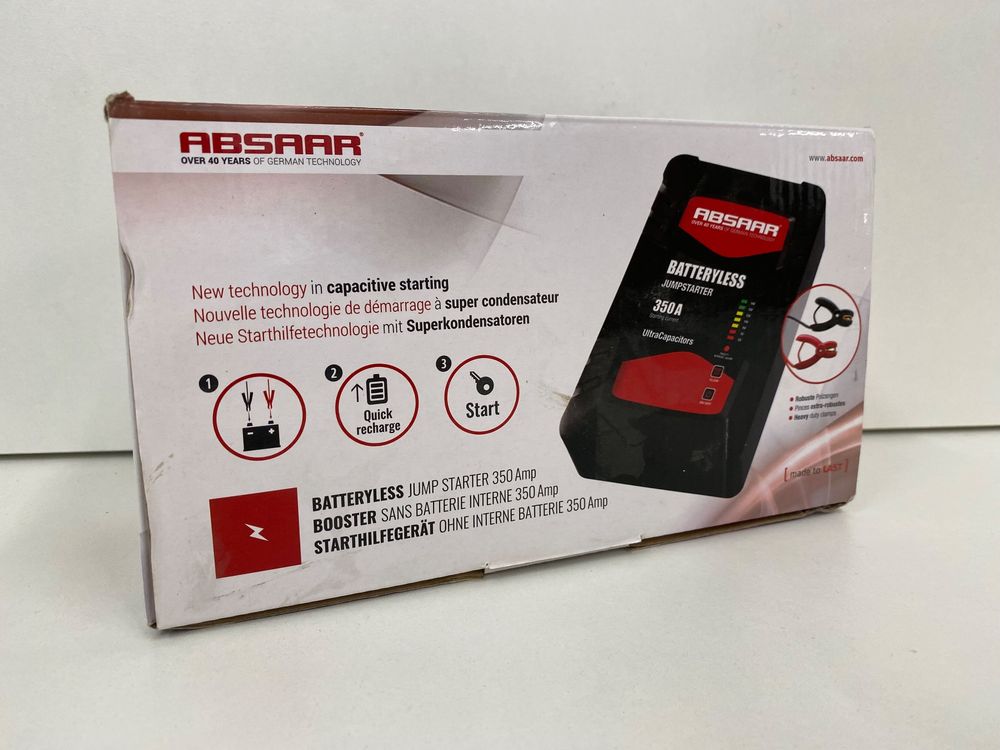 ABSAAR AB-BLJS350 Starthilfegerät OHNE interne Batterie (Neu und ...