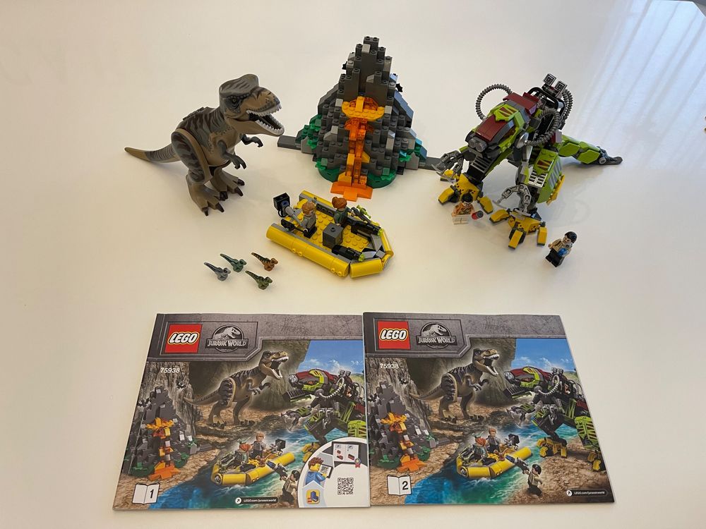 LEGO 75938 - T. Rex vs Dino-Mech - Jurassic World (Gebraucht) in ...