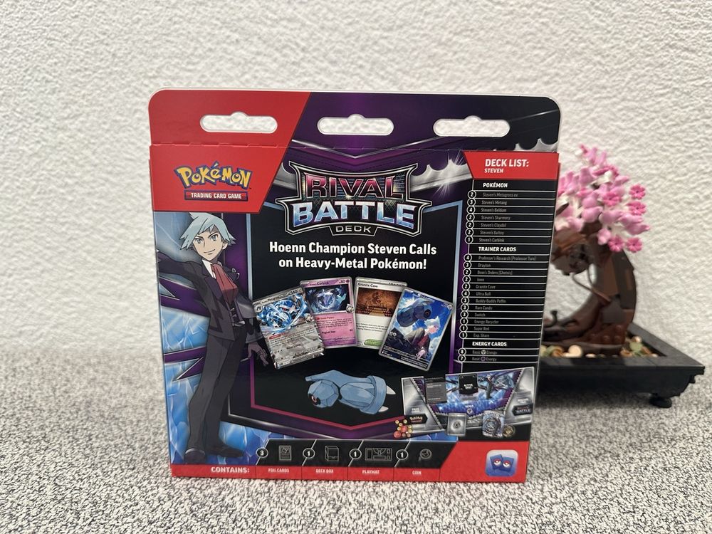 Pokemon - Rival Battle Deck - Steven - EN (Neu und originalverpackt) in ...