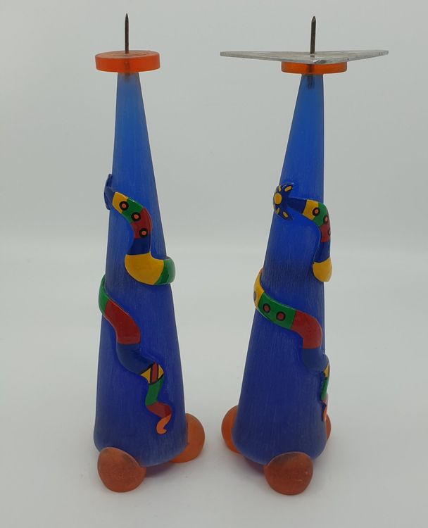 2 Kerzenständer im Niki de Saint Phalle Stil (Gebraucht) in Emmen für ...