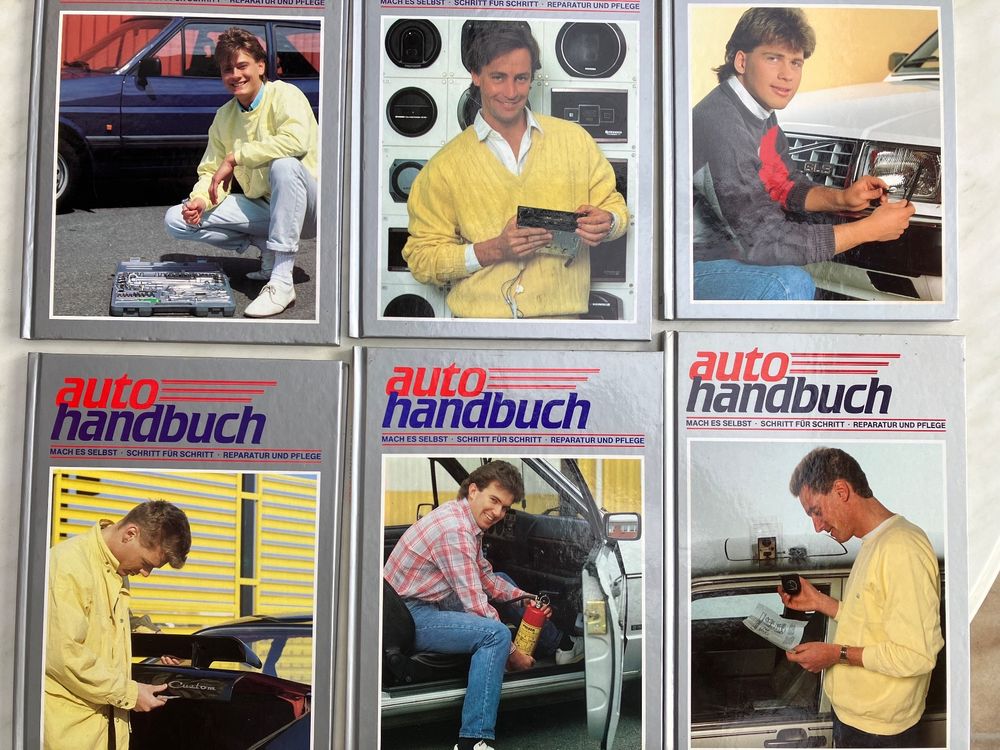 6 Autohandbücher für Oldtimer Fans (Gebraucht) in Rüegsauschachen für ...