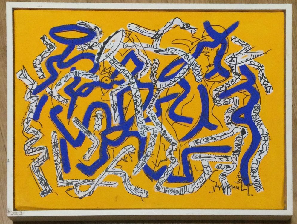 Abstrakte Gemälde Unleserlich Signiert (Gebraucht) in Root für CHF 35 – mit Lieferung auf ...