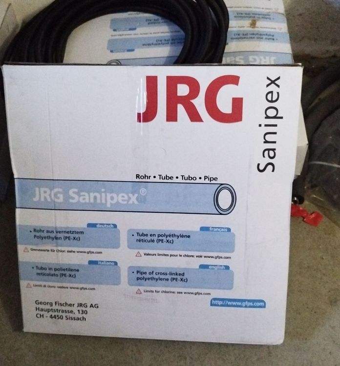JRG Sanipex Rohr, Tube, Tubo, Pipe (Neu und originalverpackt) in Sax ...