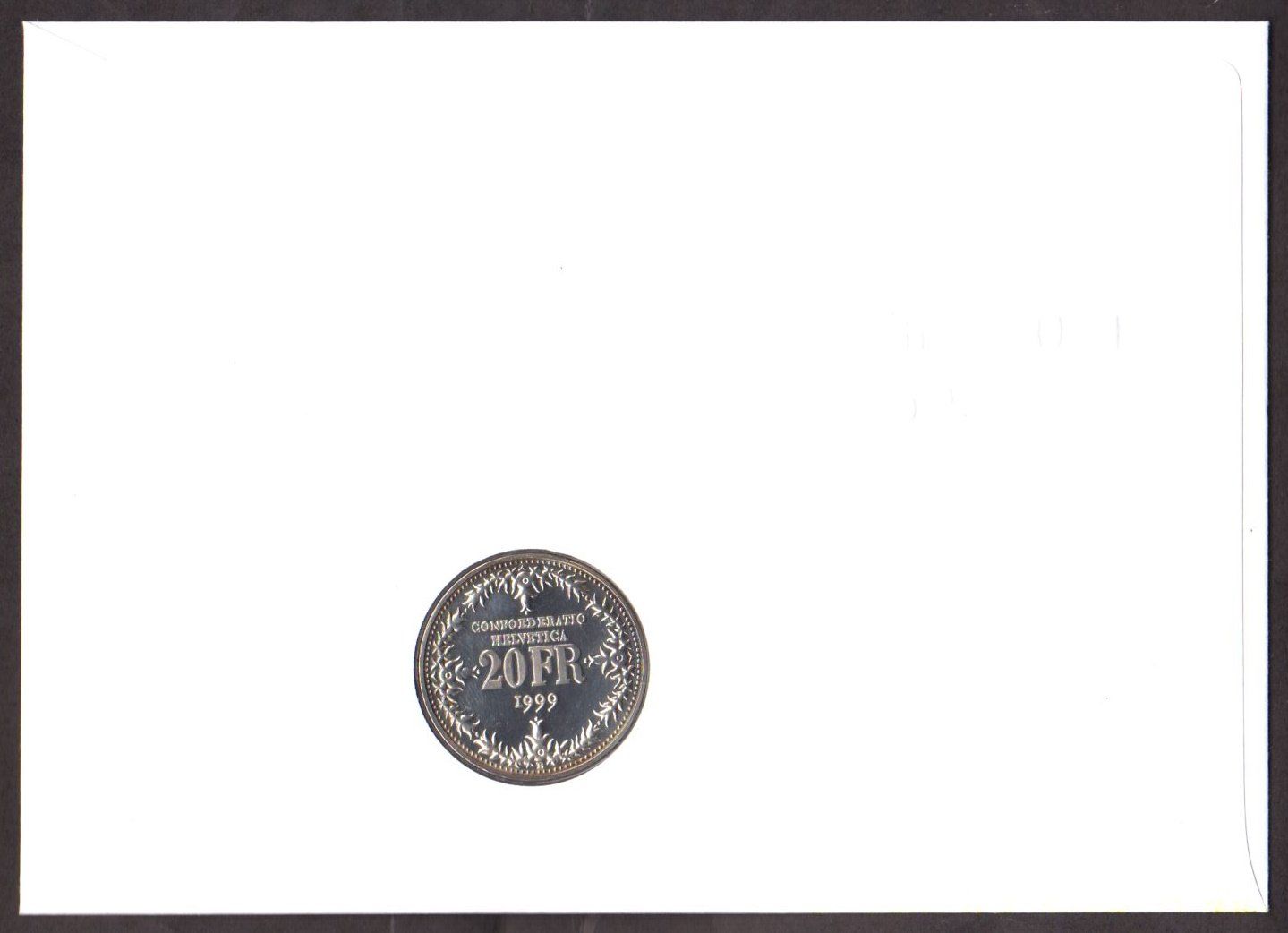 rarer Silber-Numisbrief 150 Jahre Post, Silbermünze Fr. 20.- (Neu ...