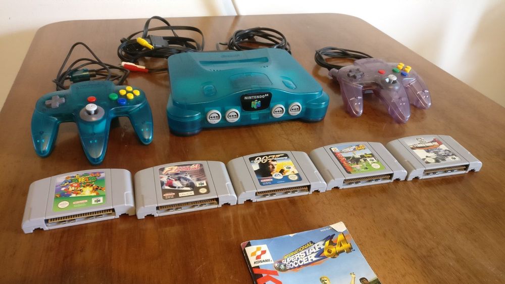 Nintendo 64 Special Edition, arctic blue (Neu (gemäss Beschreibung)) in ...