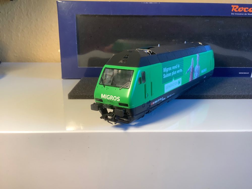 Roco SBB : Re 460 080-5 « Generation Migros » WS digital | Acheter sur ...