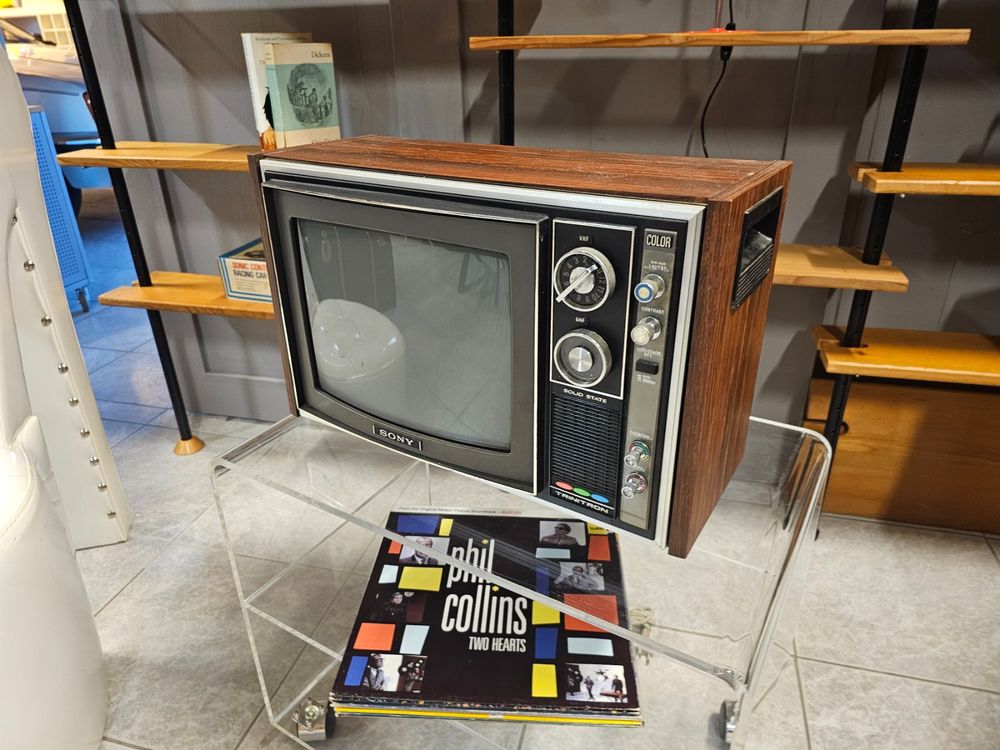 1970 Sony Solid State Trinitron Color KV-1300E TV Fernseher. (Defekt ...