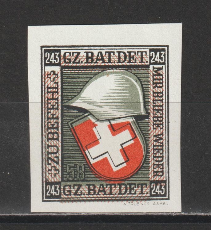 Grenztruppen Nr. 155/2 * vers. Druck (Gebraucht) in Siebnen für CHF 6 – mit Lieferung auf ...