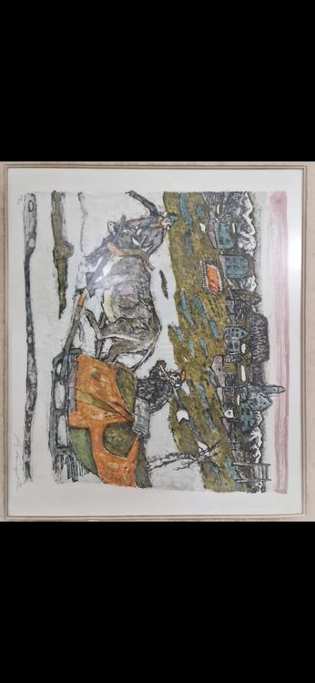 Lithographie von Alois Carigiet (Gebraucht) in Einsiedeln für CHF 200 – nur Abholung auf Ricardo ...