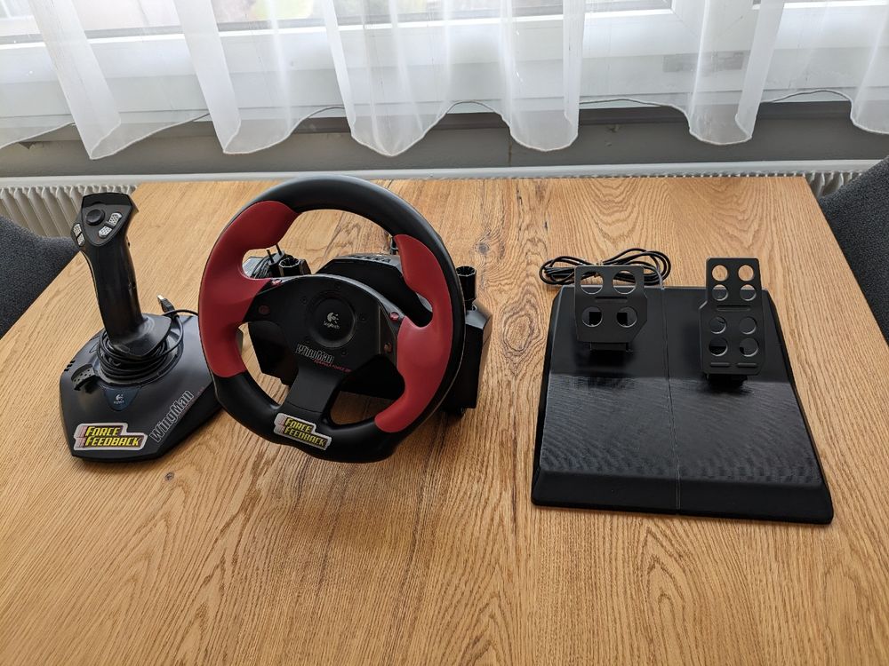Logitech Wingman Formula Force GP und Joystick Force 3D | Kaufen auf ...