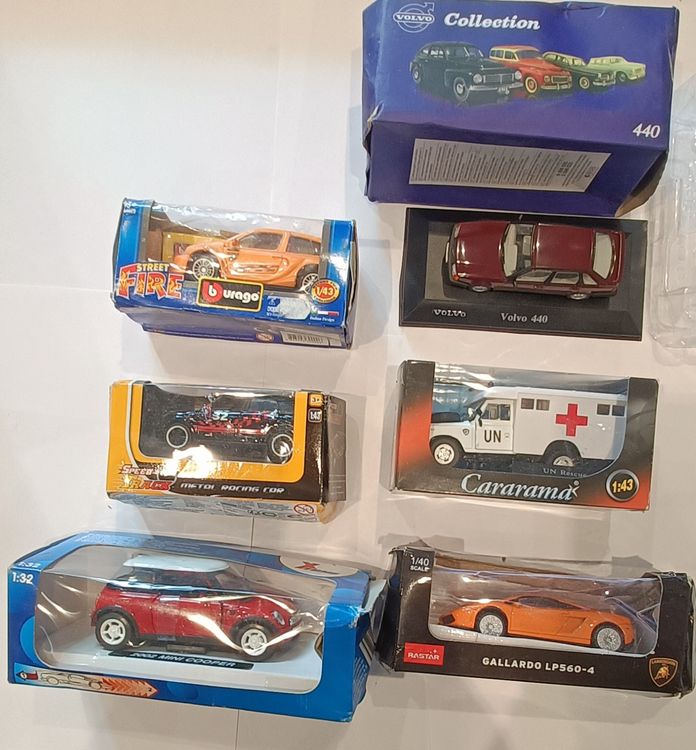 6x neue modellautos 1:43 und grösser ovp (Neu und originalverpackt) in ...