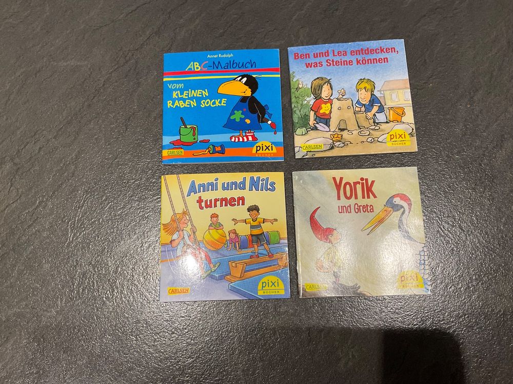 4x Pixi Buch ABC-Malbuch, Anni und Nils turnen etc. „ (Gebraucht) in ...