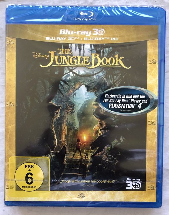 THE JUNGLE BOOK - Blu-Ray [NEU/OVP] (Neu und originalverpackt) in Schaffhausen für CHF 12.9 ...