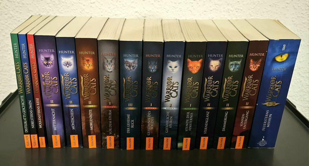 Warriors Eric Hunter Cat Series Lot Of 15 Books Softcover | Kaufen auf ...