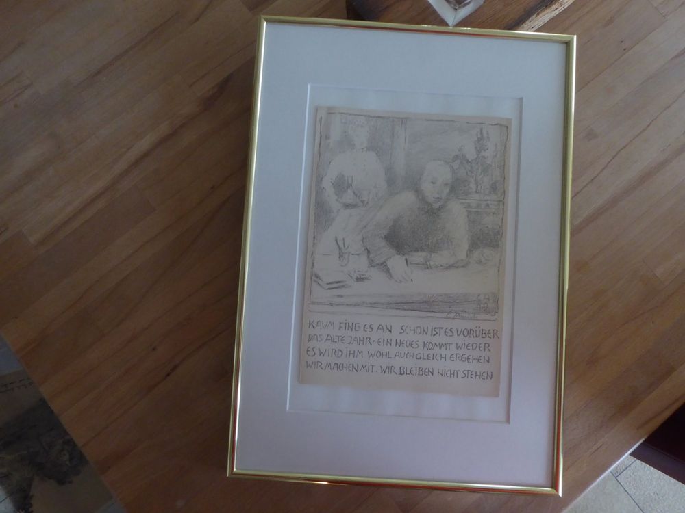 CUNO AMIET (1868 - 1961) Litho, Handsigniert (Neu (gemäss Beschreibung)) in Uzwil für CHF 30 ...