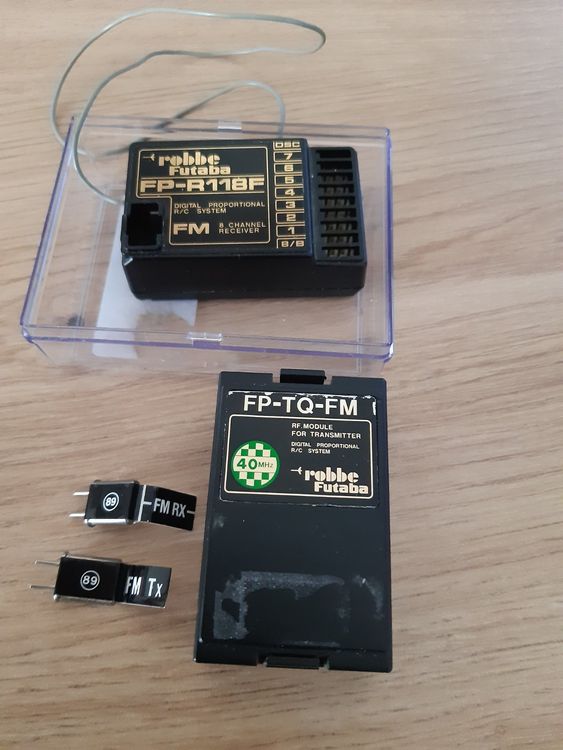 Robbe Futaba Empfänger und Sendermodul 40 MHz (Gebraucht) in Worben für ...