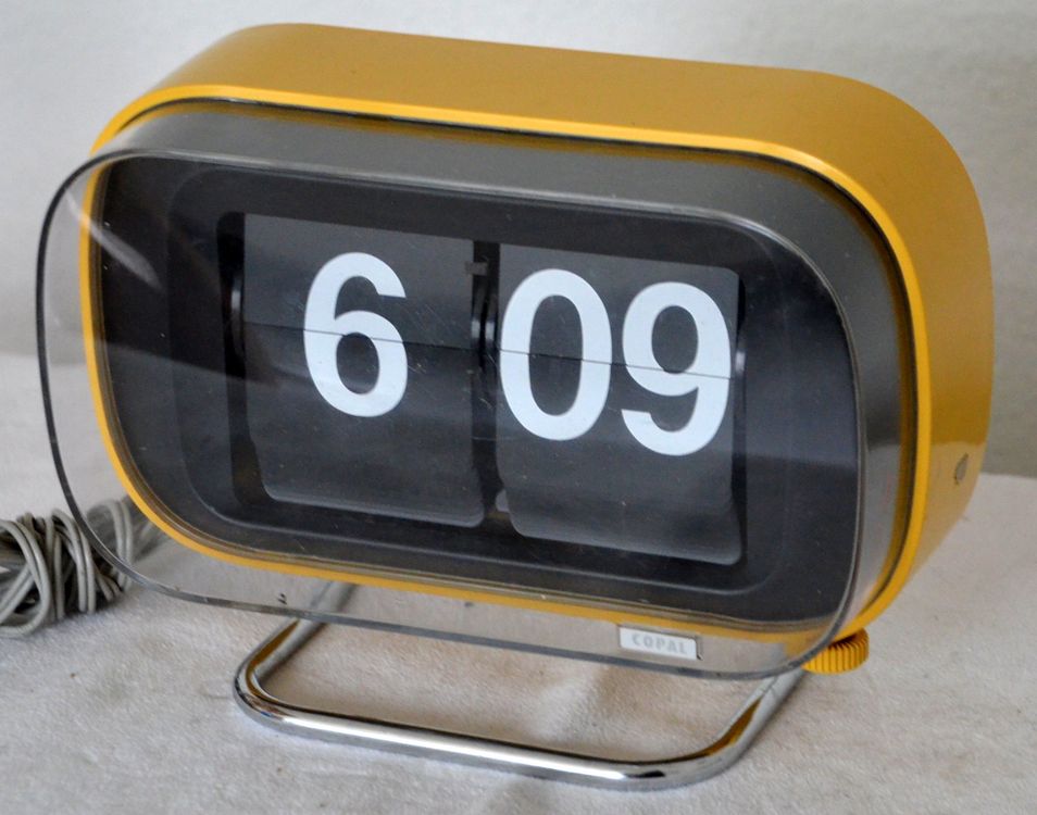 Tischuhr Copal 801 Flip Clock 1970s horloge de table (Defekt) in ...