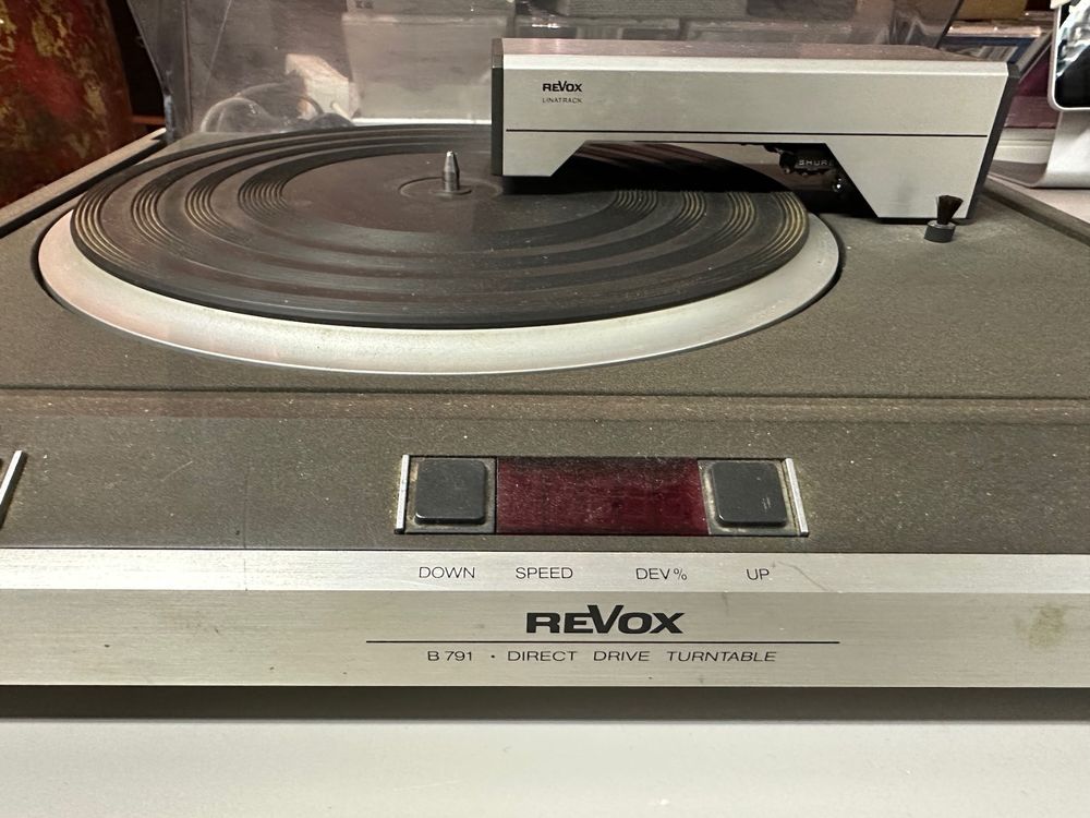 ReVox B791 Plattenspieler Defekt für Bastler / Ersatzteile | Kaufen auf ...