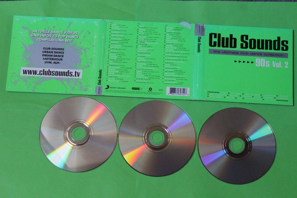 Club Sounds 90s Volume 2 3CD (Gebraucht) in Tübach für CHF 39.95 – mit ...