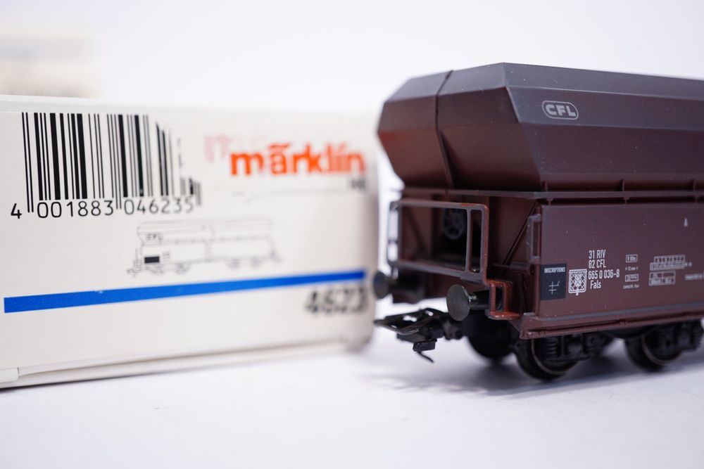 8∂ Märklin 4623 CFL Grossraumkieswagen braun (Gebraucht) in Thun für ...