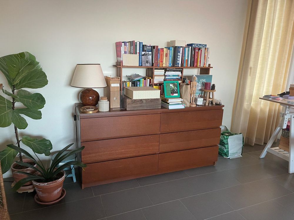 Malm Kommode Braun