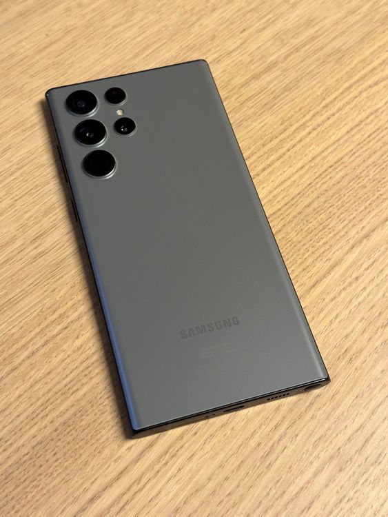 Samsung Galaxy S22 Ultra Graphite 256 GB (Neu und originalverpackt) in ...