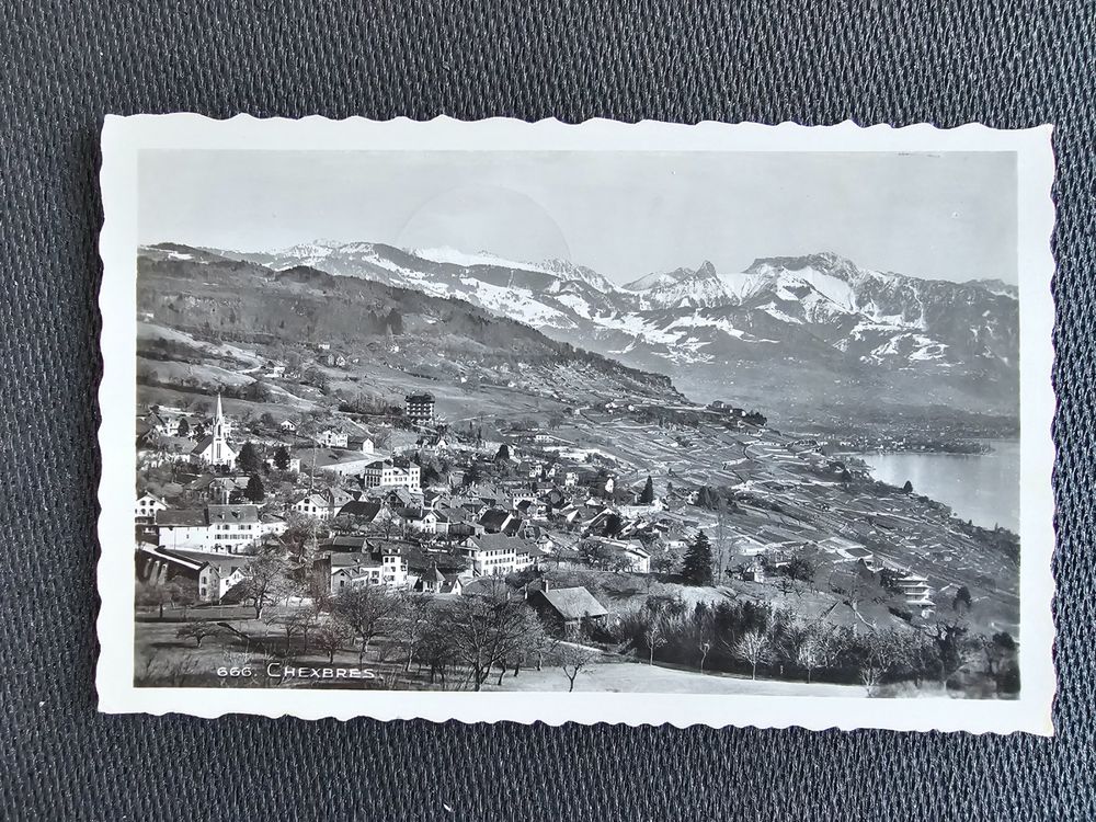PK Postkarte von Chexbres aus Sammlung | Kaufen auf Ricardo