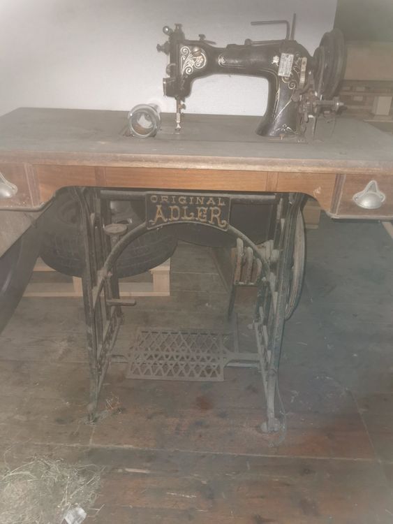 Alte Nähmaschine, ADLER | Kaufen auf Ricardo