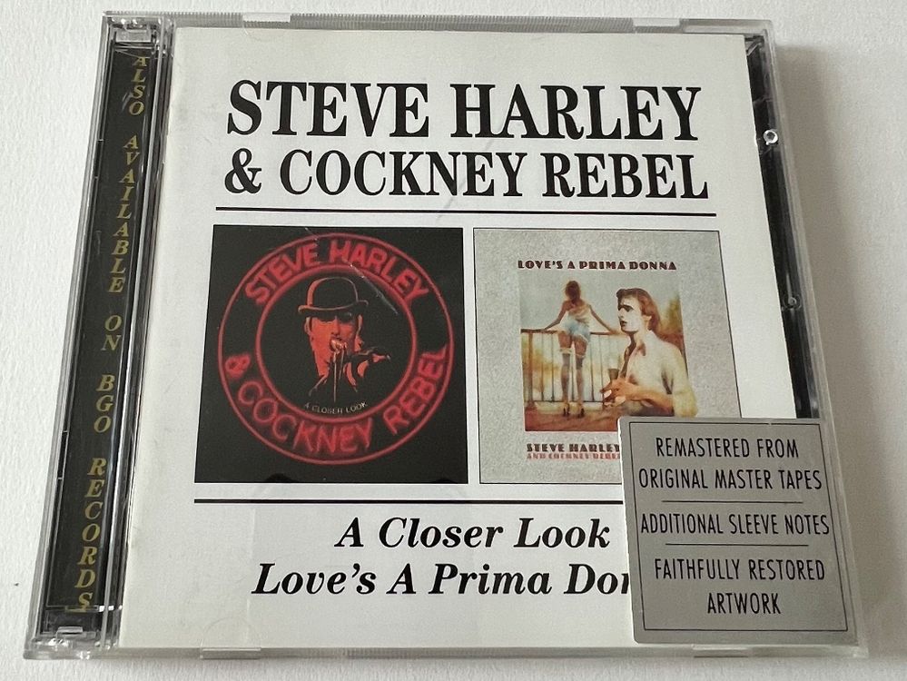 Steve Harley & Cockney Rebel - A Closer Look 2 CD Set Rem... (Gebraucht ...