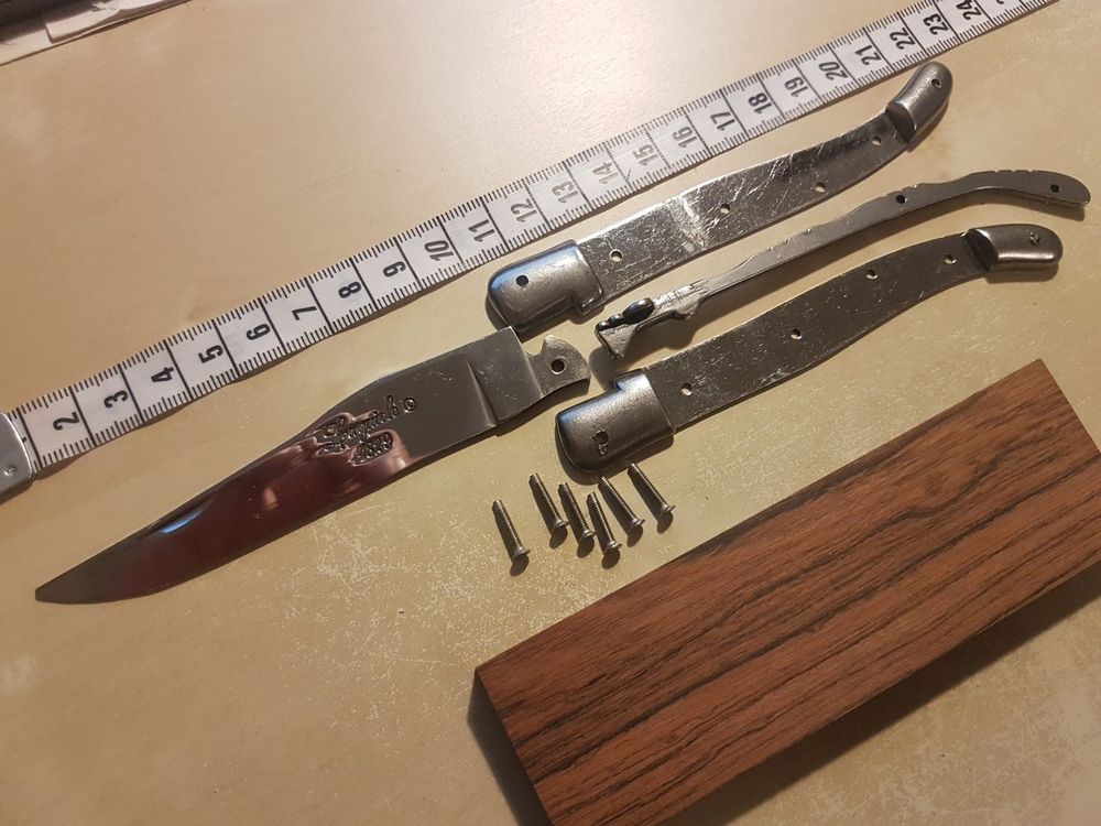 Messer-Rohling / Klingen-Rohling / Messerbau - Laguiole | Kaufen auf ...