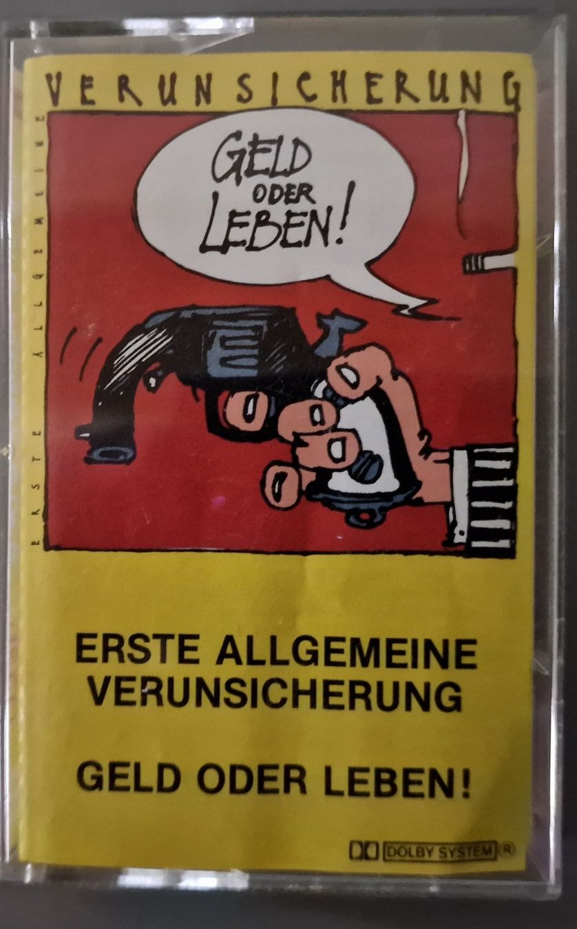 Erste Allgemeine Verunsicherung Kassette – Geld Oder Leben! (Gebraucht ...