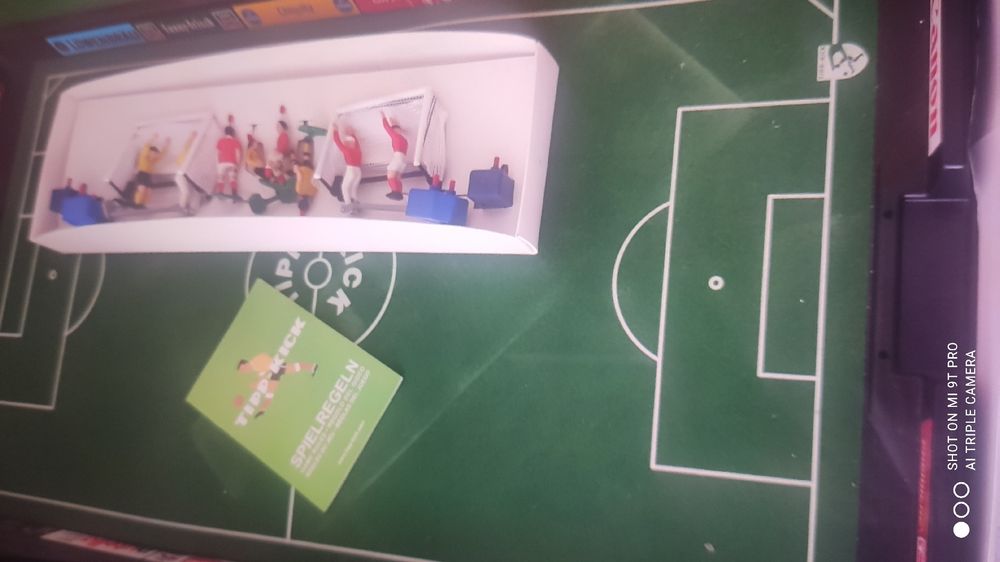 Tipp-Kick Mini Fussballspiel mit Regeln - Perfekt (Gebraucht) in ...