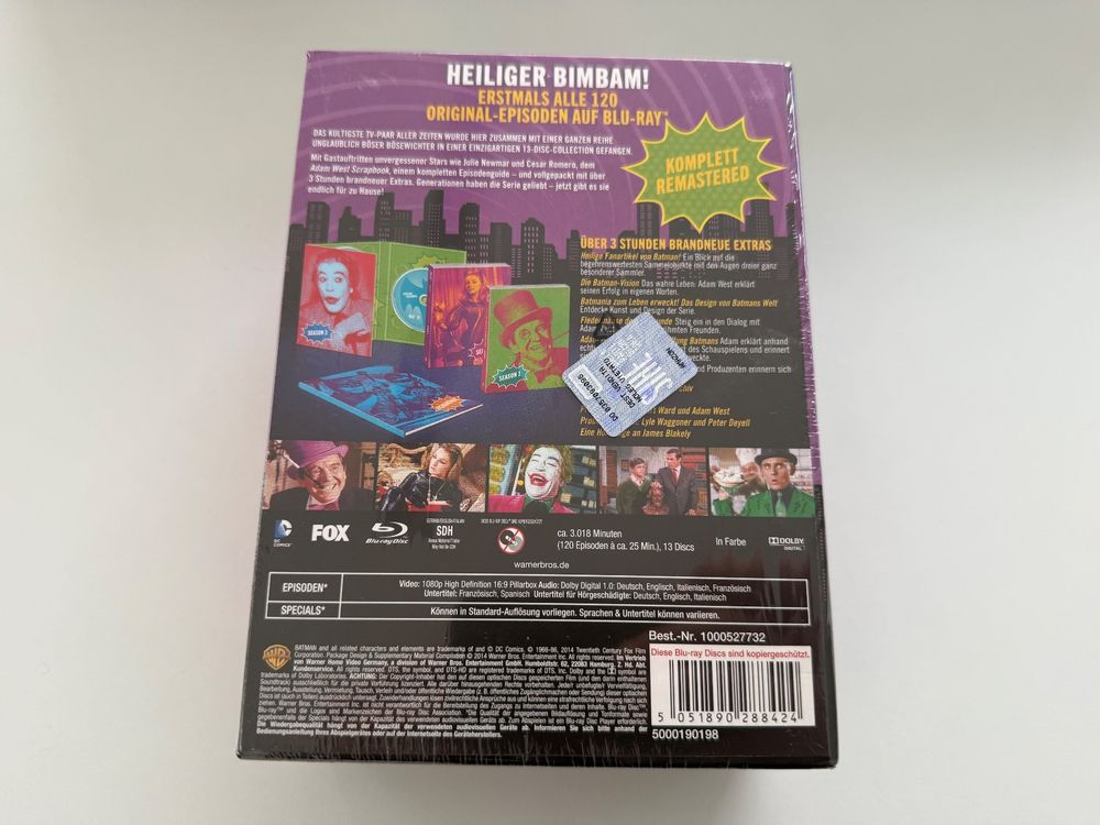 Batman the Television Series - Komplette Serie (Bluray, neu) (Neu und originalverpackt) in ...