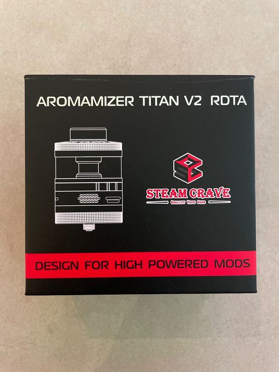 Aromamizer Titan V2 RDTA (Neu und originalverpackt) in für CHF 80 – mit ...