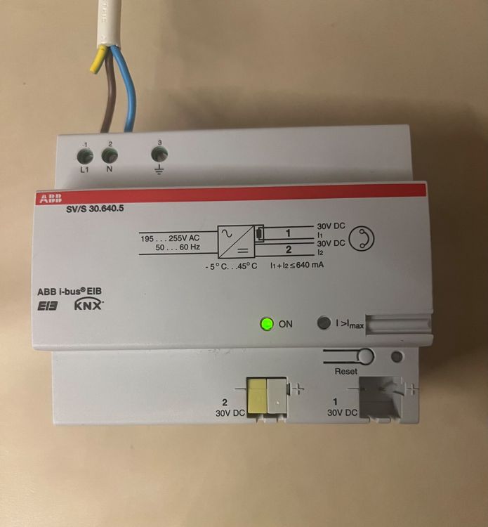 KNX Spannungsversorgung 640mA ABB (Gebraucht) in Neuheim für CHF 100 – mit Lieferung auf Ricardo ...