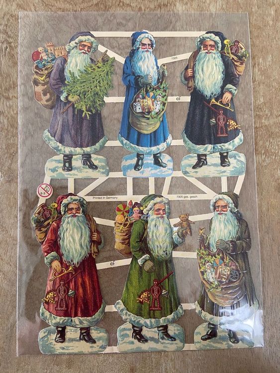 Oblaten Nikolaus Glanzbilder Nostalgie | Kaufen auf Ricardo
