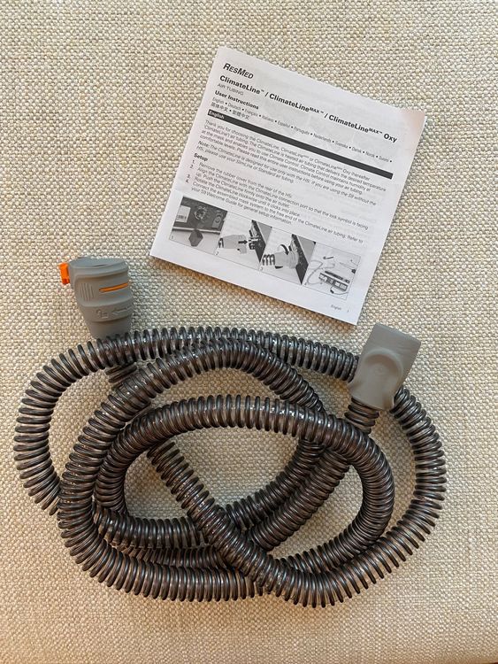 ResMed climate line max oxy tubing CPAP (ResMed S9) *NEW* | Kaufen auf ...