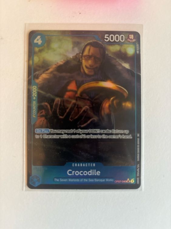 One Piece Kaido, Urouge and Crocodile AA rare set. (Neu und ...