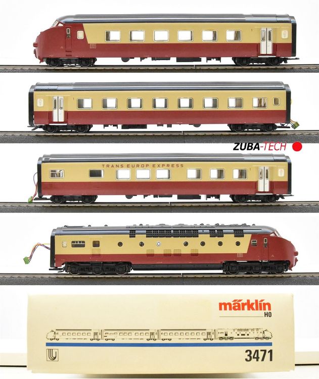 Märklin 3471 Dieseltriebzug TEE RAm NS (Defekt) in für CHF 89.5 – mit ...