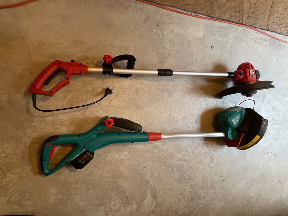 2 Rasentrimmer Bosch & Matrix | Kaufen auf Ricardo
