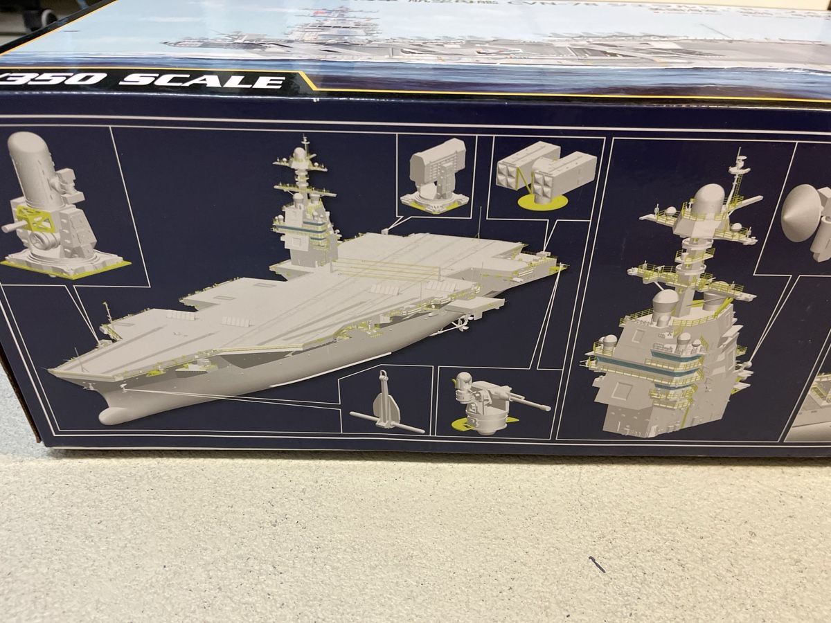 USS Gerald R. Ford Flugzeugträger 1/350 - NEU & OVP! (Neu und ...
