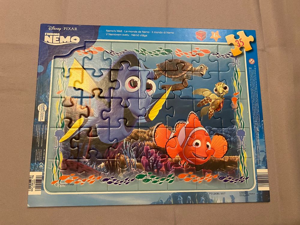 Puzzle Finding Nemo 2 Stück 35 Teile Disney Pixar 4 Jahre (Gebraucht ...