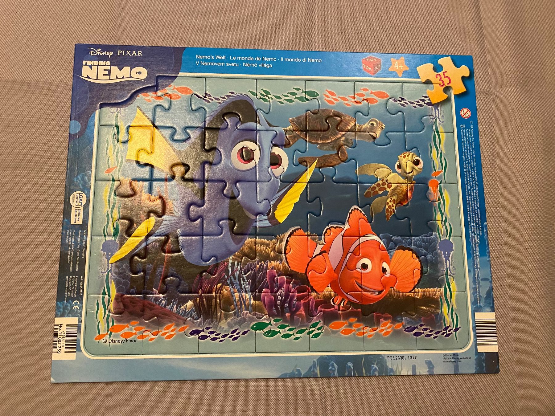 Puzzle Finding Nemo 2 Stück 35 Teile Disney Pixar 4 Jahre (Gebraucht ...